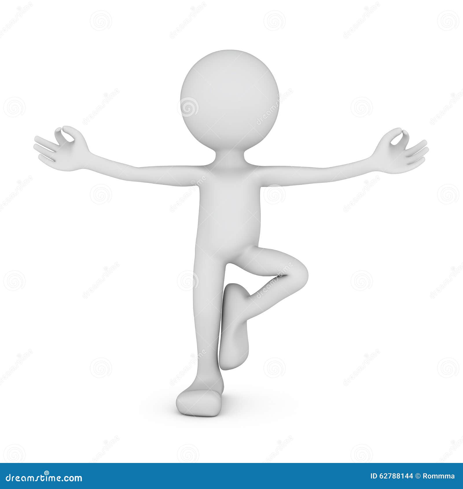 Zen pose stock illustration. Illustration of meditation - 62788144