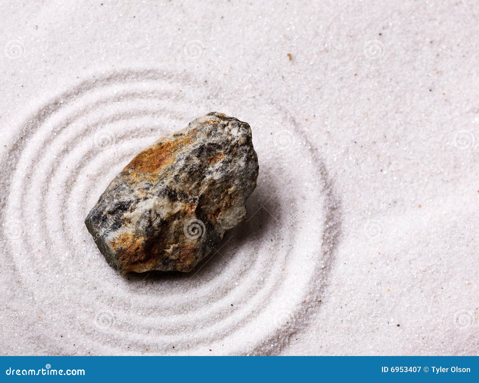 Zen Rock Garden stock image. Image of meditation, japanese - 6953407