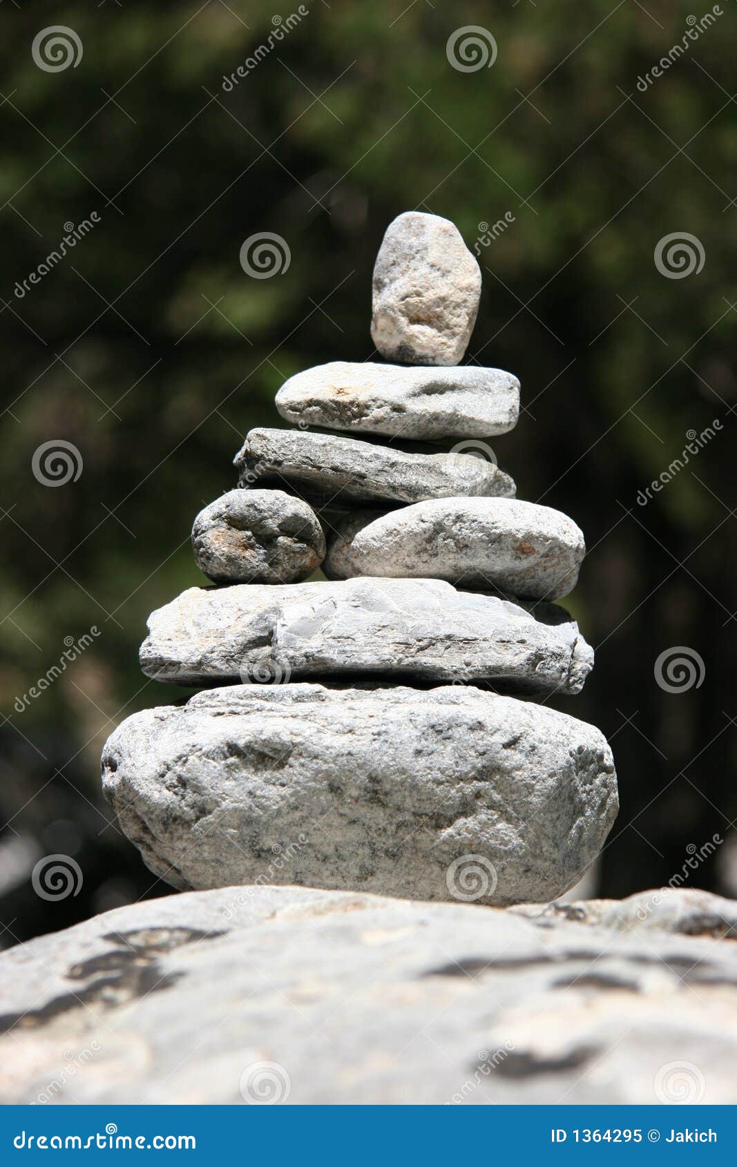 Zen rock tarn (1) stock image. Image of hard, outside - 1364295