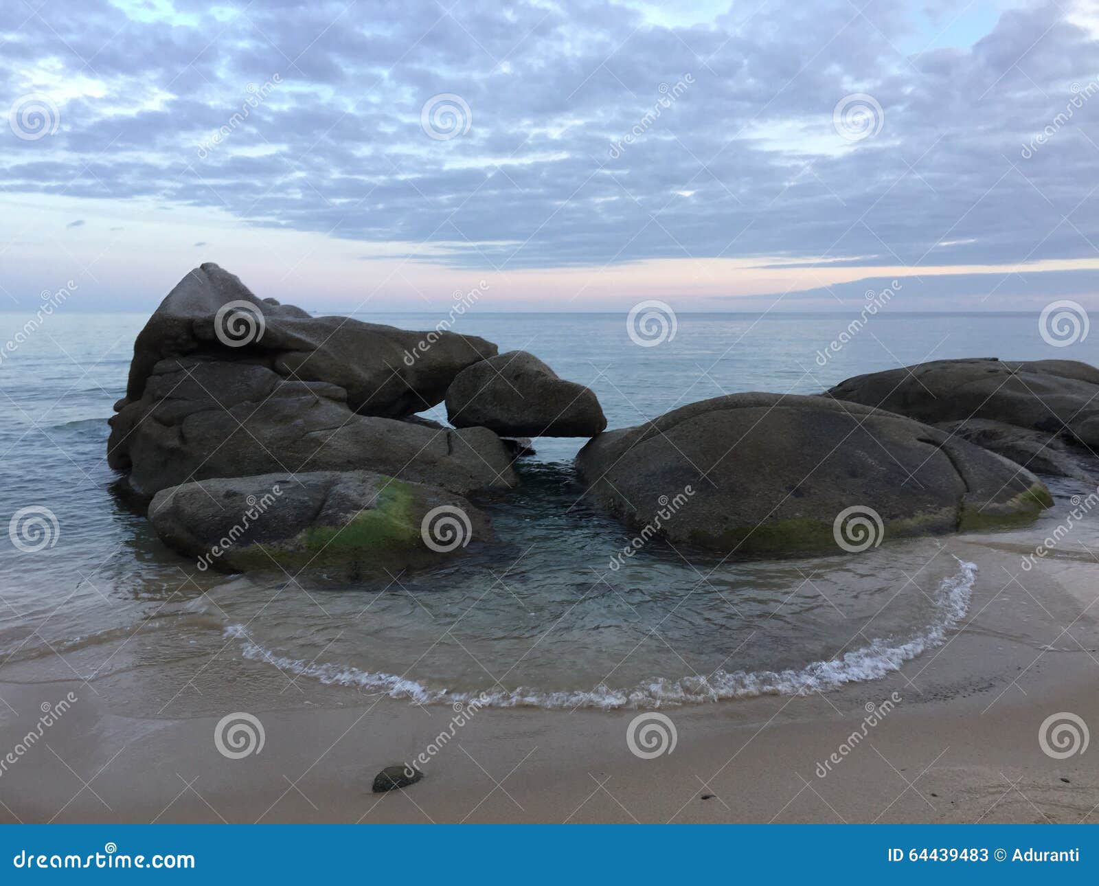 Zen rocks in the sea stock image. Image of shore, bottom - 64439483