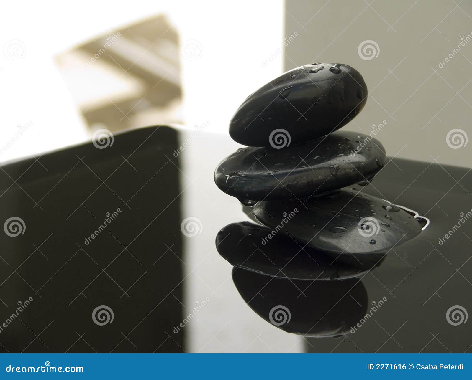 Zen rocks with shadow stock photo. Image of meditate, beauty - 2271616