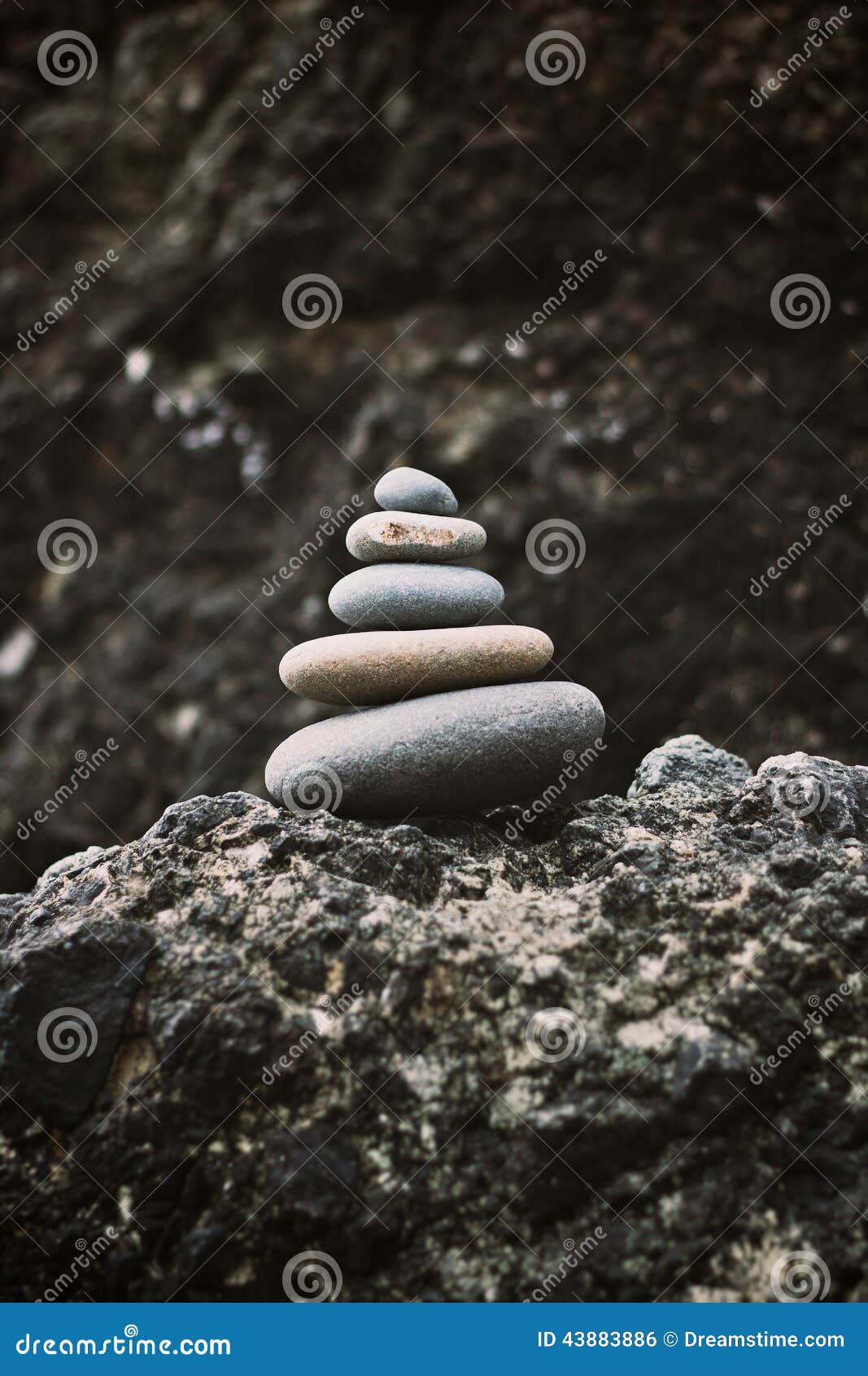 Zen Rocks stock photo. Image of rocks, serenity, stones - 43883886