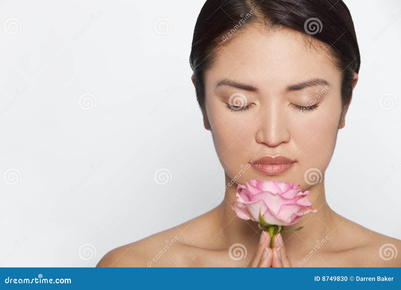 Zen Rose stock photo. Image of meditation, closed, relaxation - 8749830