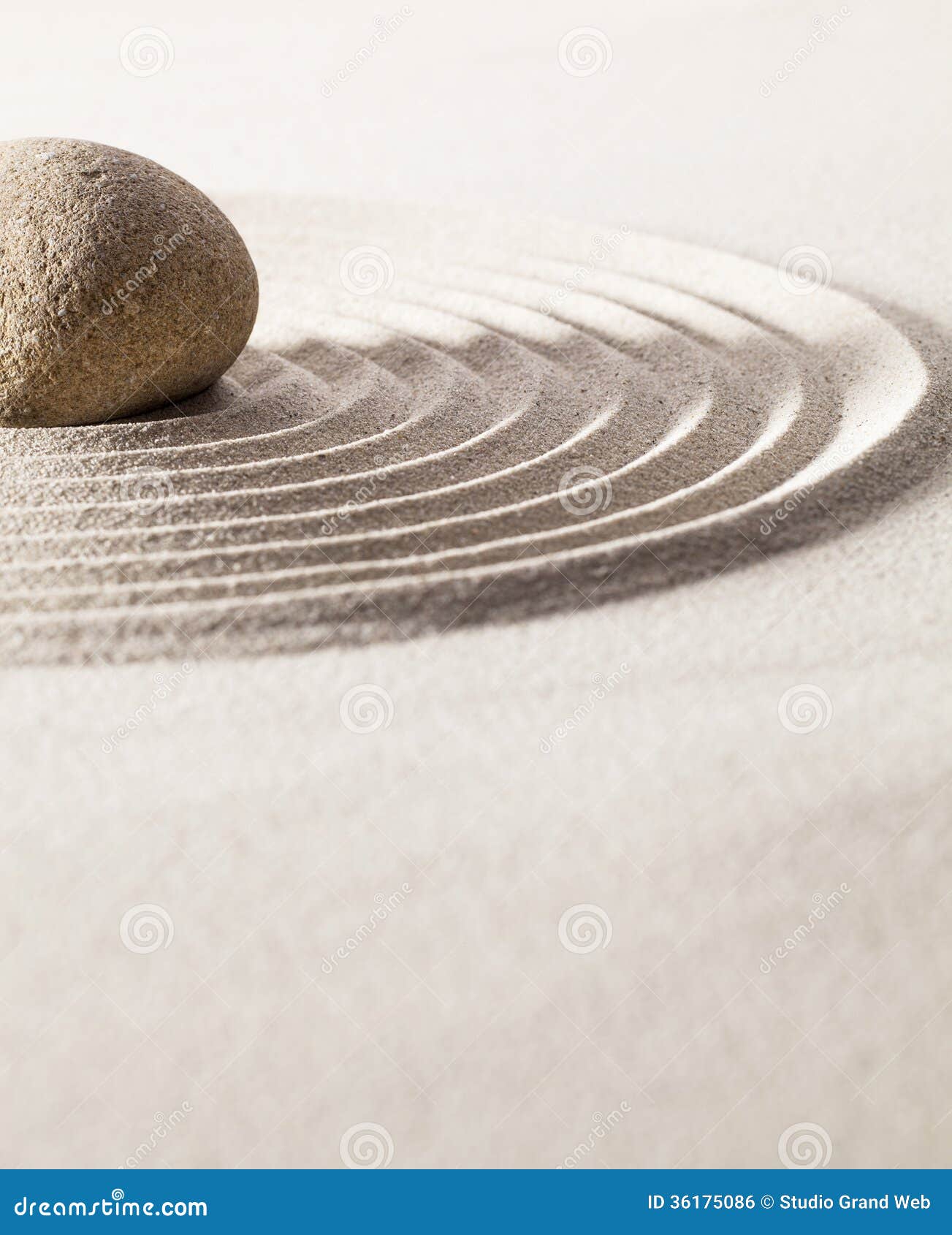 Zen simplicity and purity stock photo. Image of reflection - 36175086