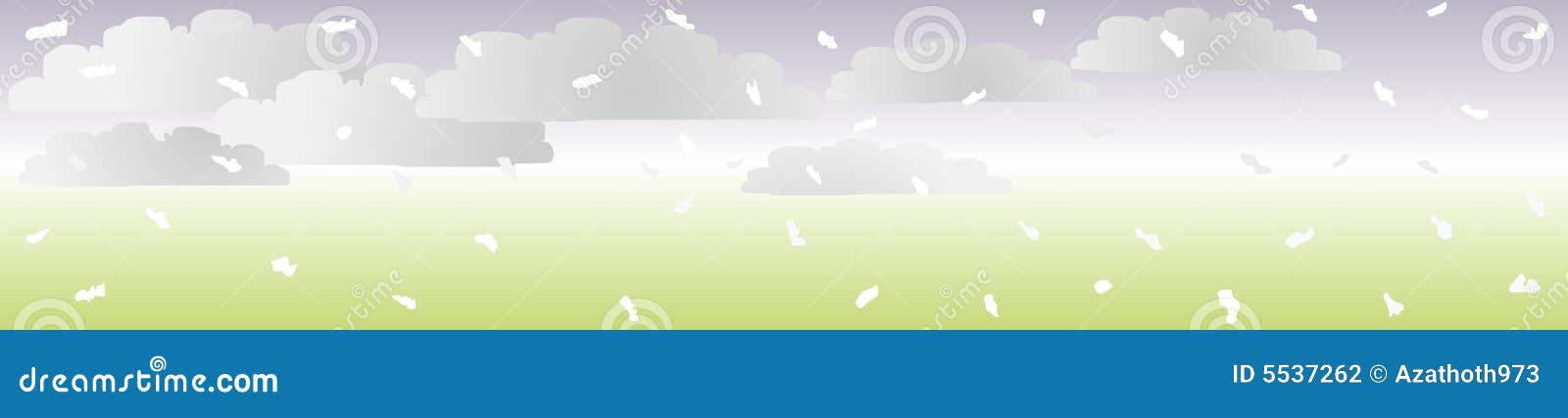 Zen Snow Header 3, Vector stock vector. Illustration of flakes - 5537262