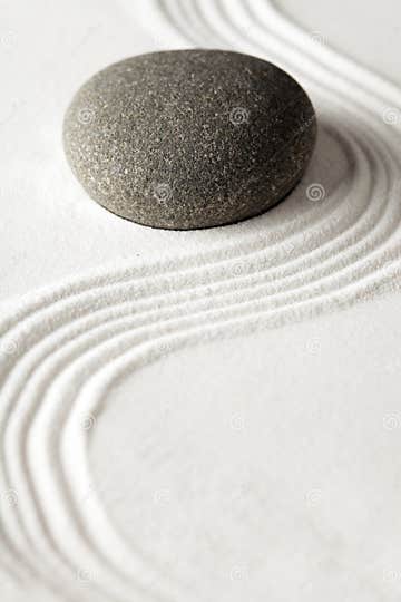 Zen stone stock image. Image of relaxation, curve, culture - 14955337