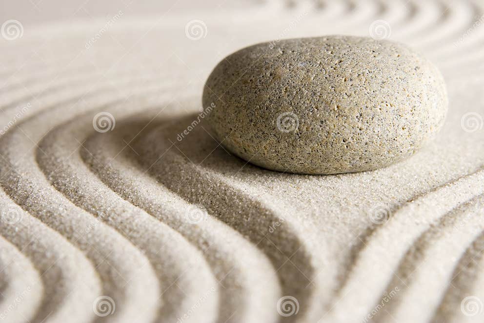 Zen stone stock image. Image of still, calmness, culture - 4920411