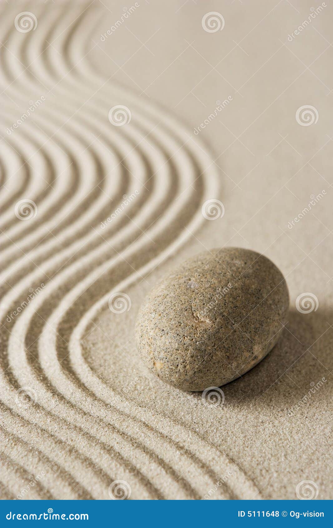 Zen stone stock photo. Image of east, line, tranquil, spirit - 5111648