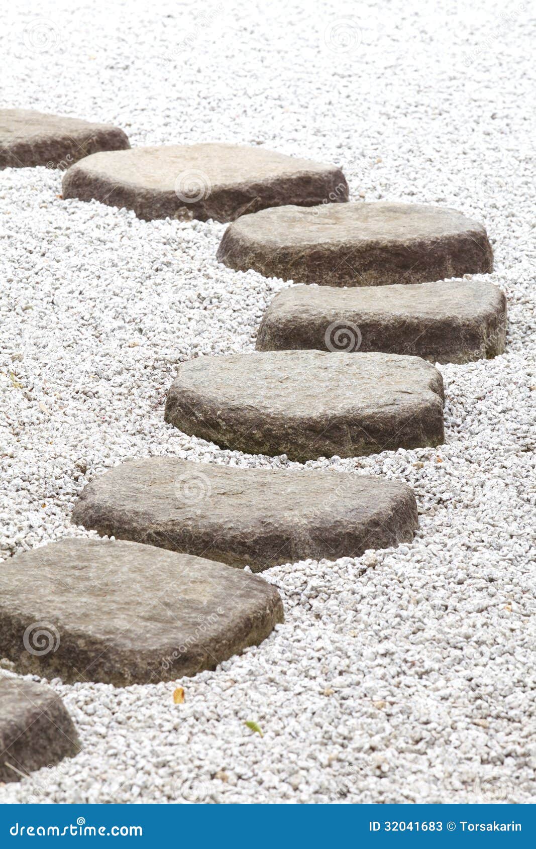 Zen stone path stock image. Image of shore, route, garden - 32041683
