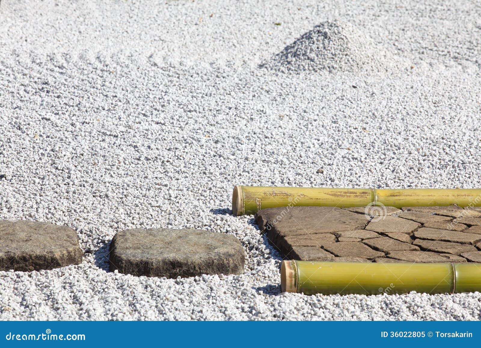 Zen stone path stock image. Image of park, pebble, garden - 36022805