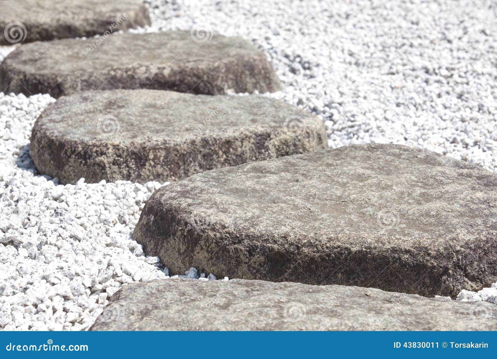 Zen stone path stock image. Image of outdoors, route - 43830011