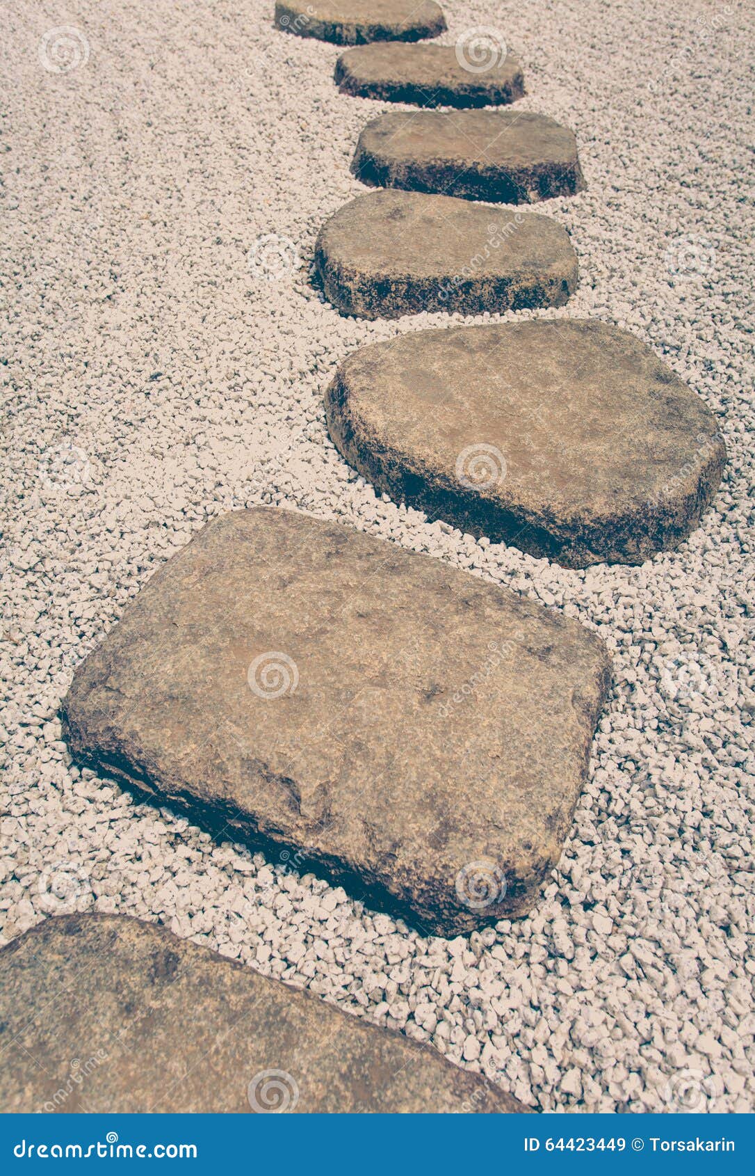 Zen stone path stock image. Image of japanese, park, outdoors - 64423449