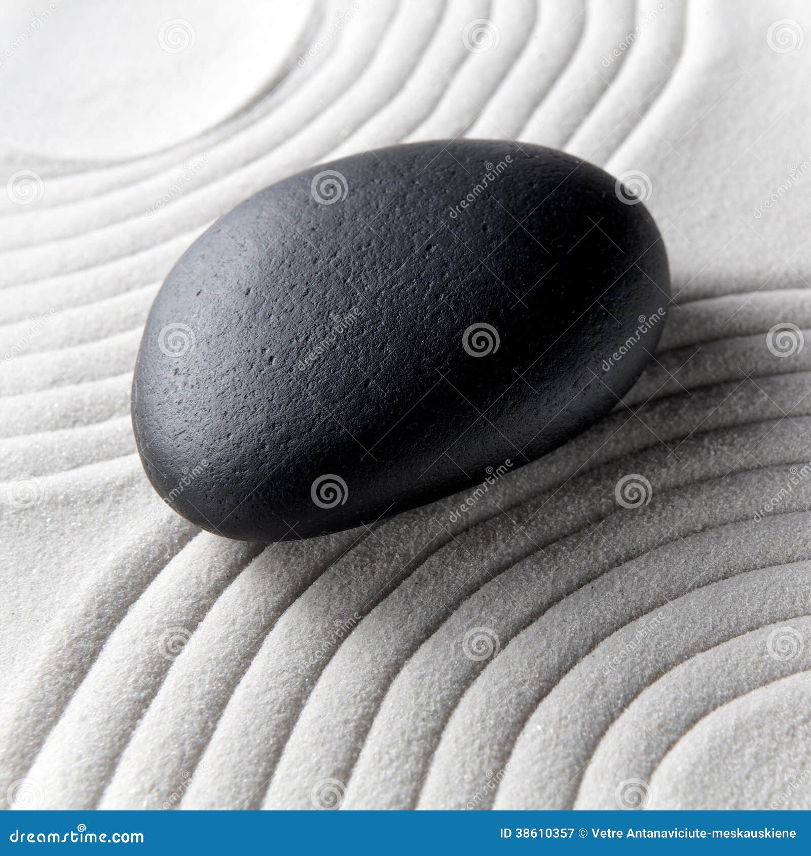Zen stone stock image. Image of macro, concept, garden - 38610357