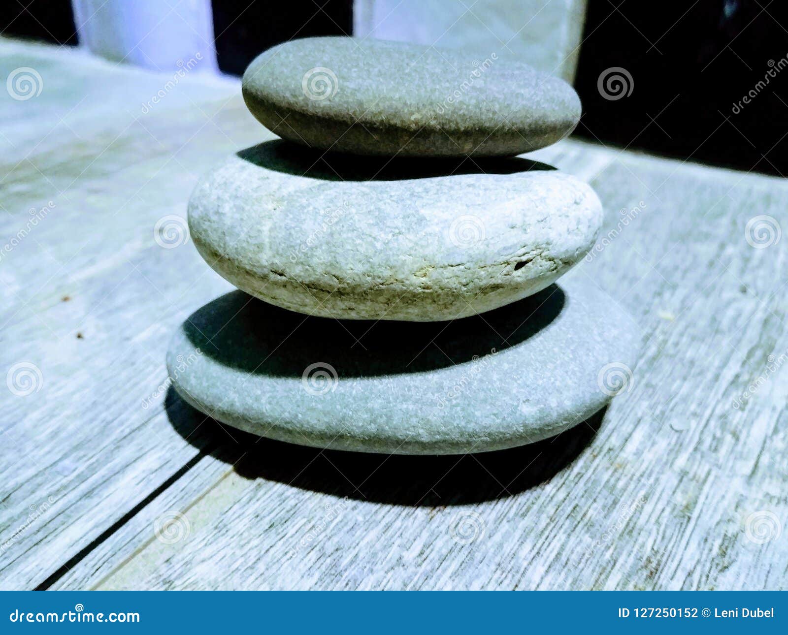 Zen Stone Stack stock photo. Image of stack, peaceful - 127250152
