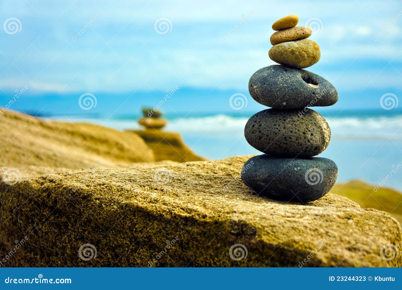 Zen Stone stacked together stock image. Image of concept - 23244323