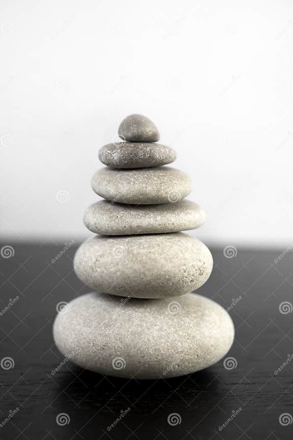 Zen Stone Tower in Equilibrium Stock Photo - Image of design, love ...
