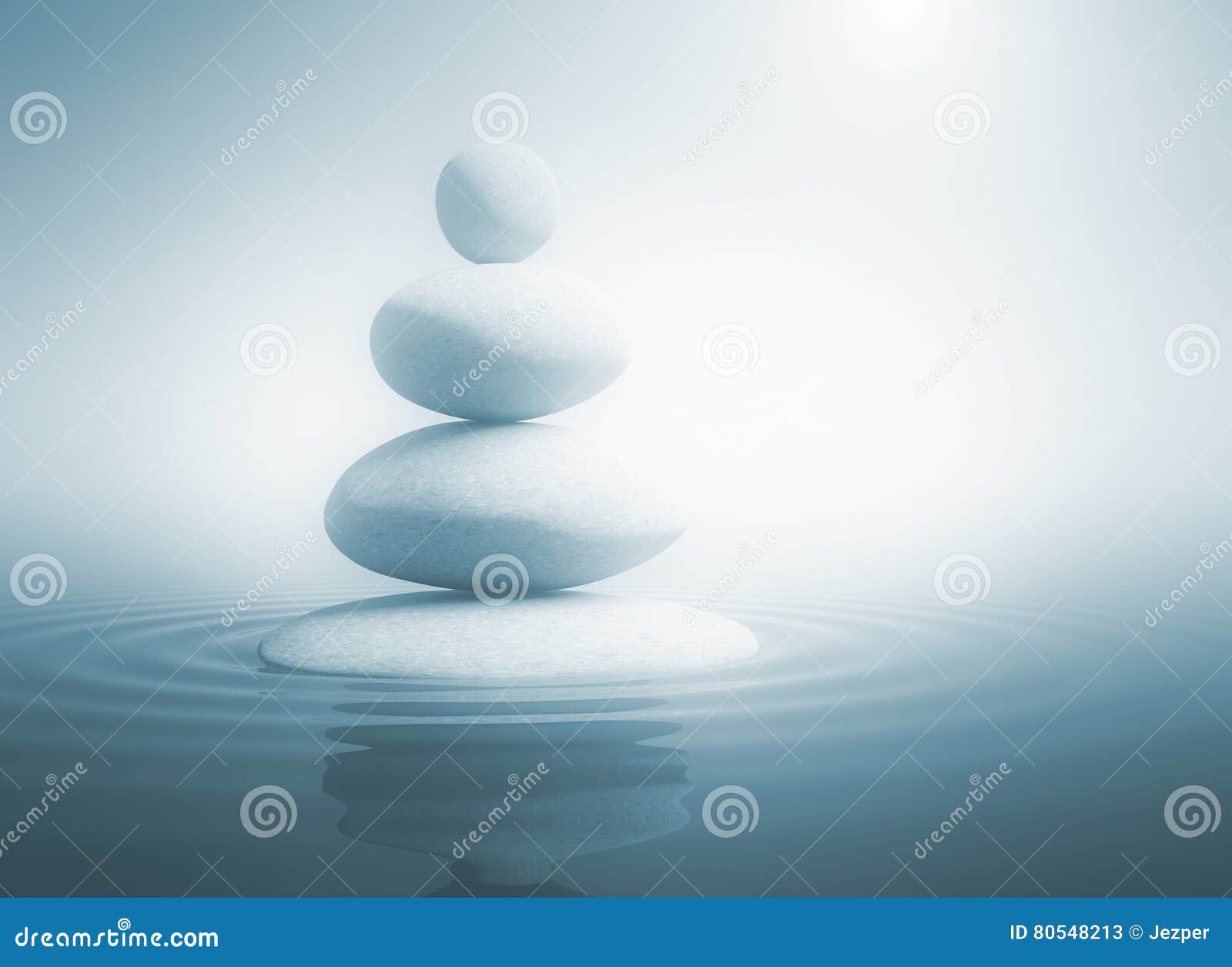 Zen stones in balance stock illustration. Illustration of pebbles ...