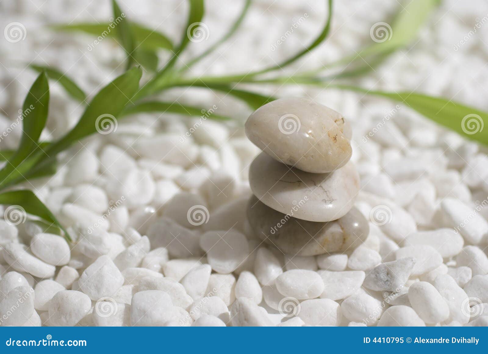 Zen stones and bamboo stock image. Image of stack, rocks - 4410795