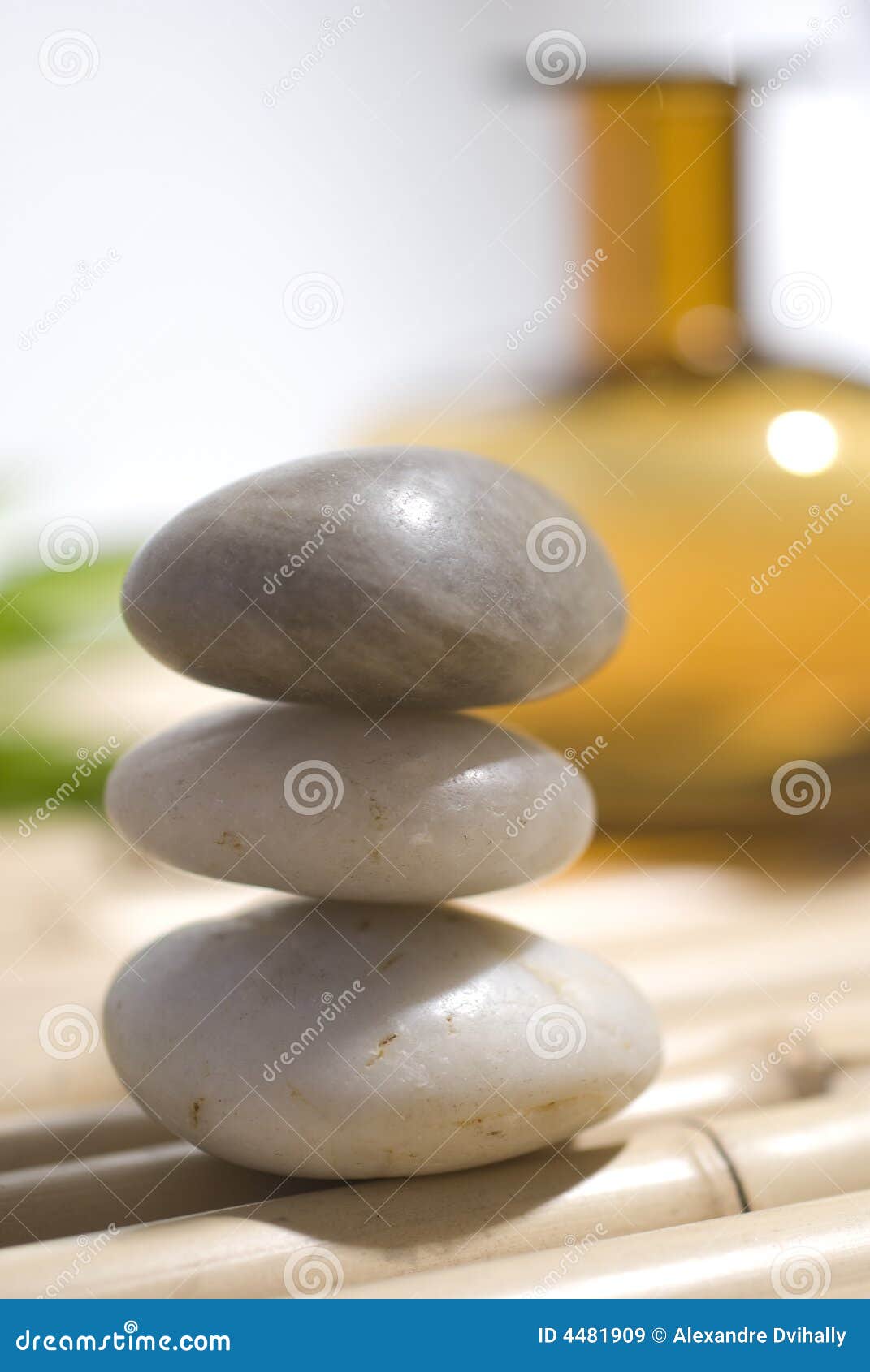 Zen stones and bamboo stock image. Image of stone, feng - 4481909