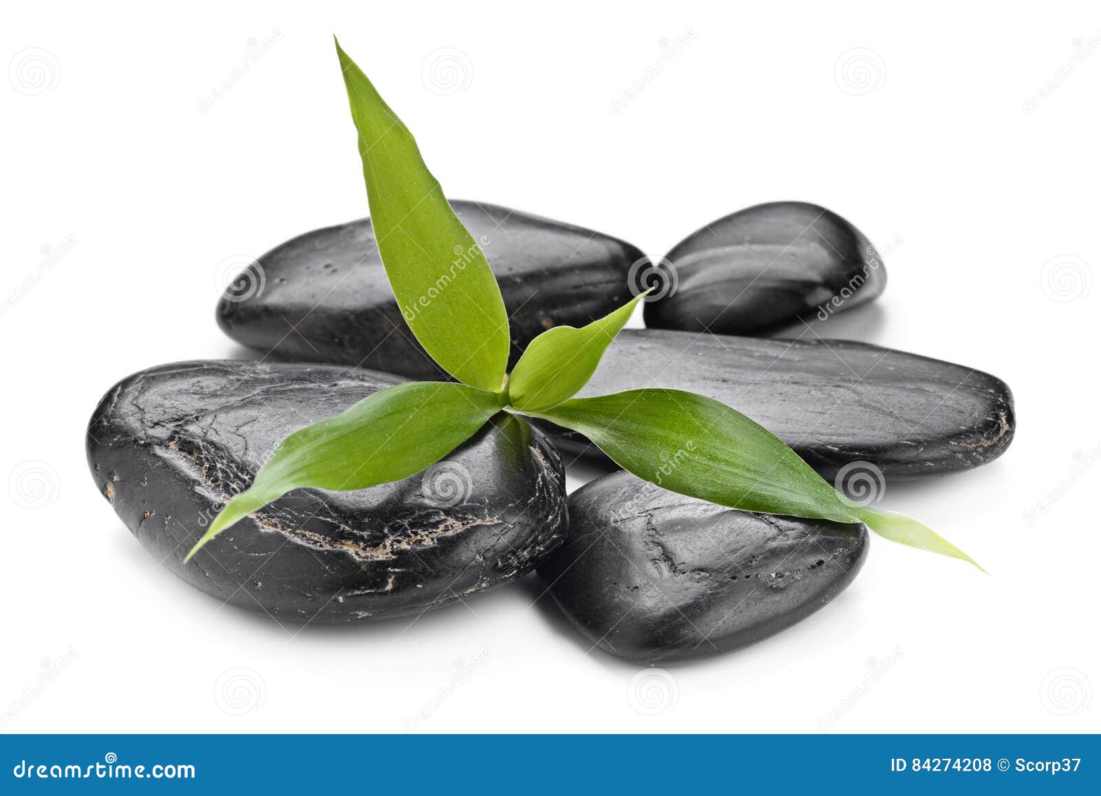 Zen stones stock photo. Image of beauty, bamboo, isolated - 84274208