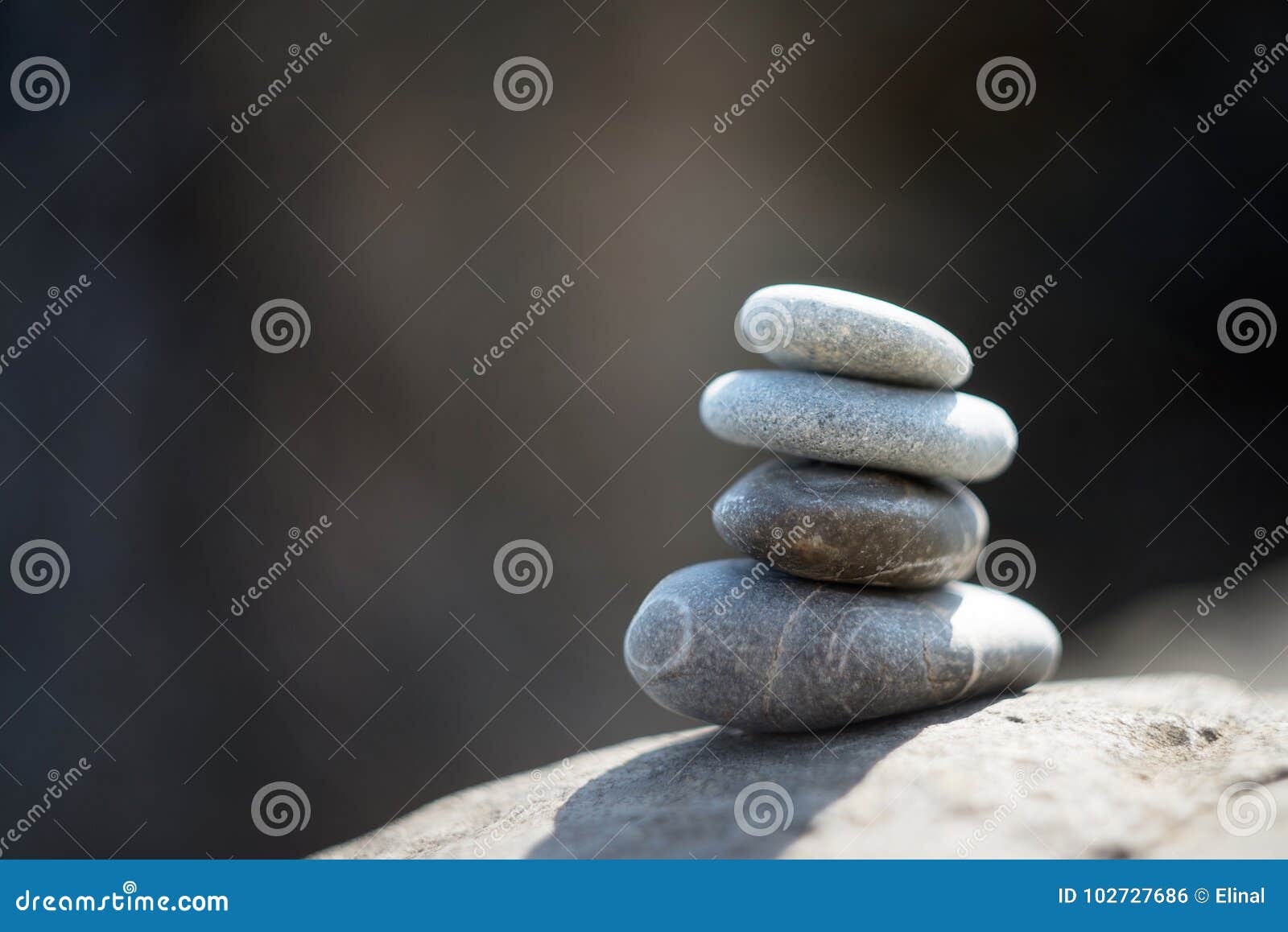 Zen Stones, Meditation. Symbol of Buddhism. Tranquil Stock Photo ...
