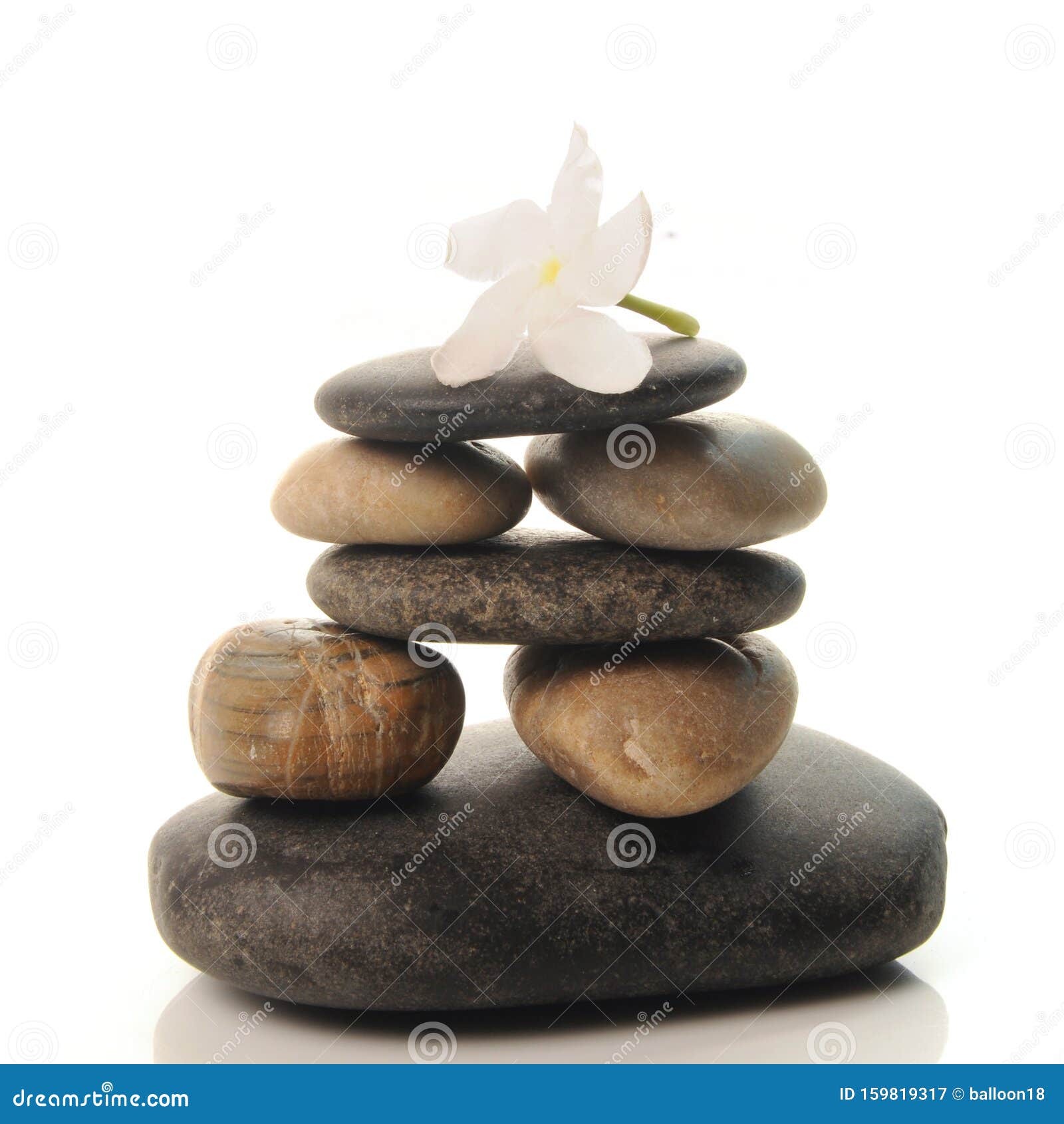 Zen stones stack stock image. Image of asian, artistic - 159819317