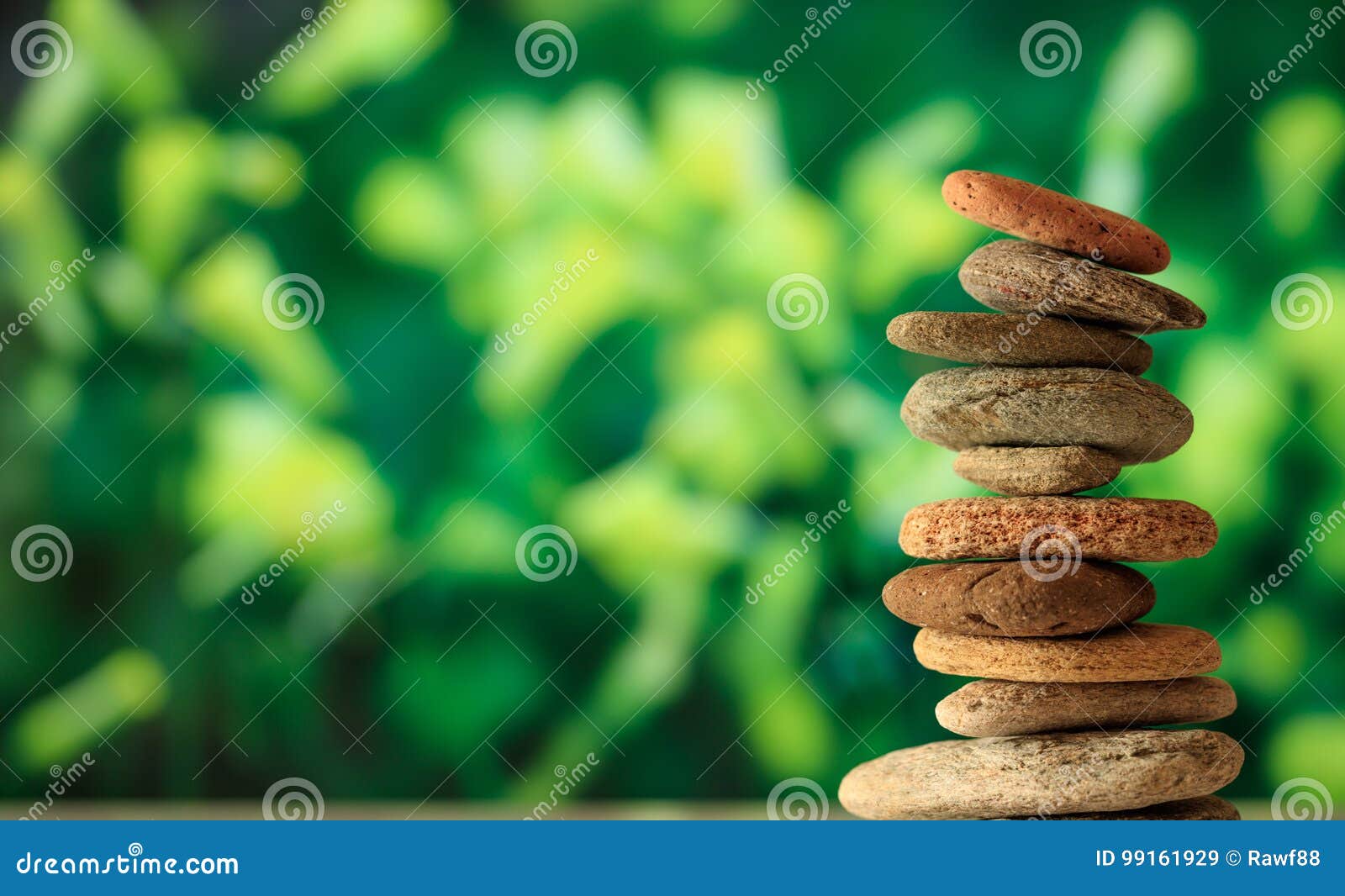 Zen Stones Stack on Abstract Background Stock Image - Image of pile ...