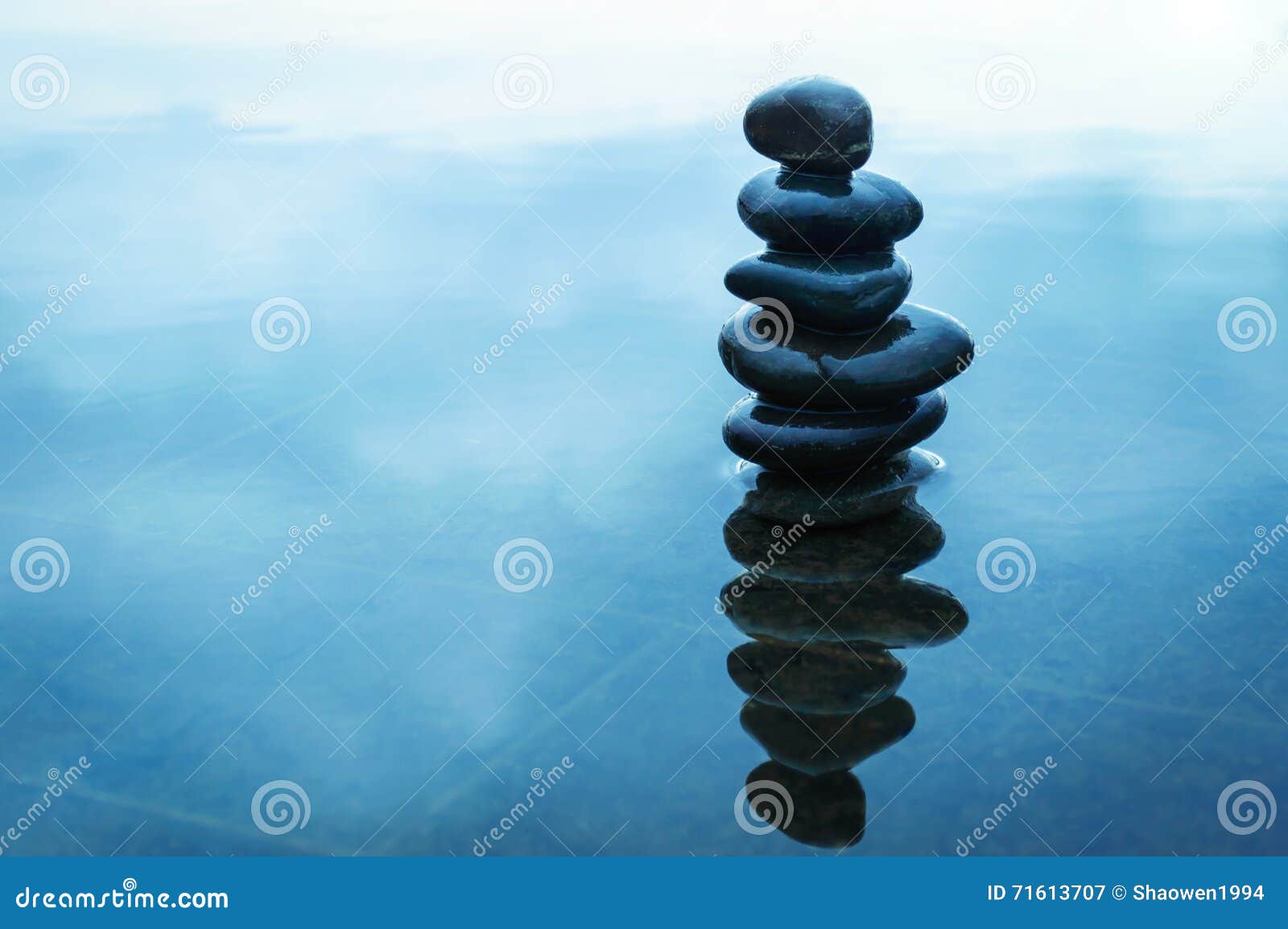 Zen stones stack stock image. Image of cobblestone, arrangement - 71613707