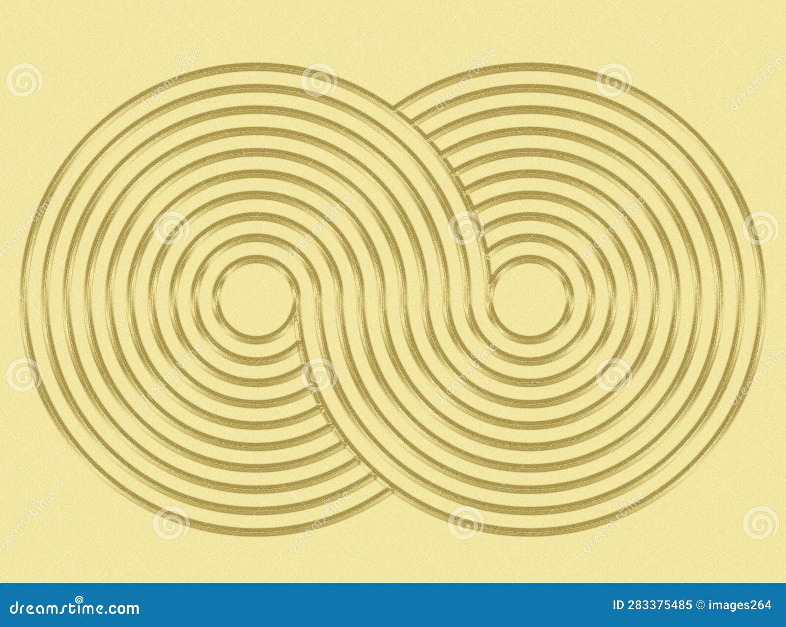 Zen symbol stock illustration. Illustration of nature - 283375485