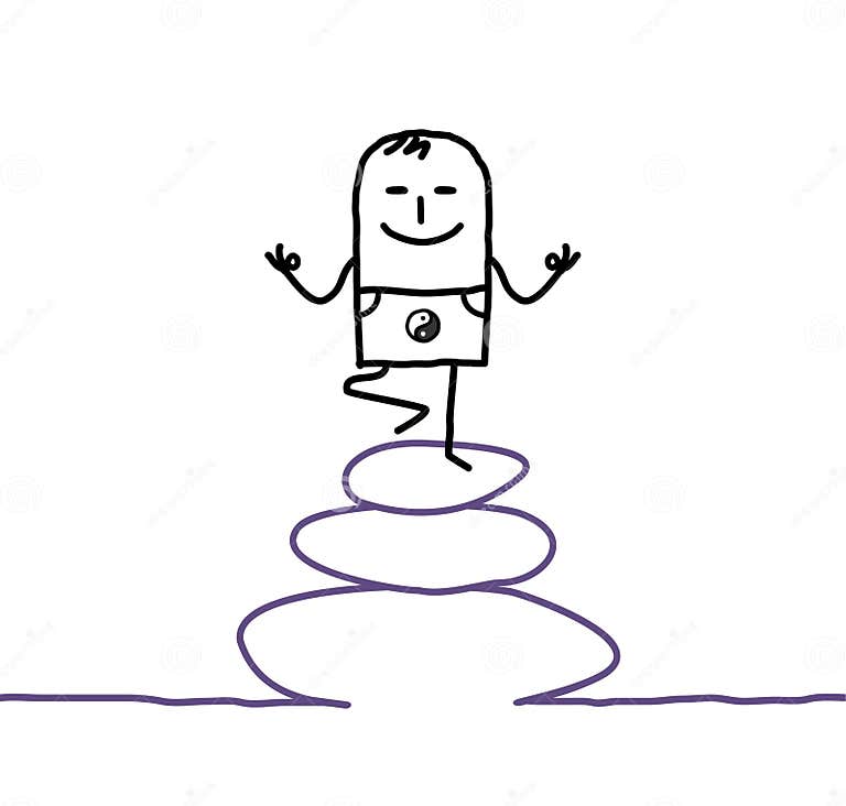 Zen & yoga stock vector. Illustration of physical - 10110416