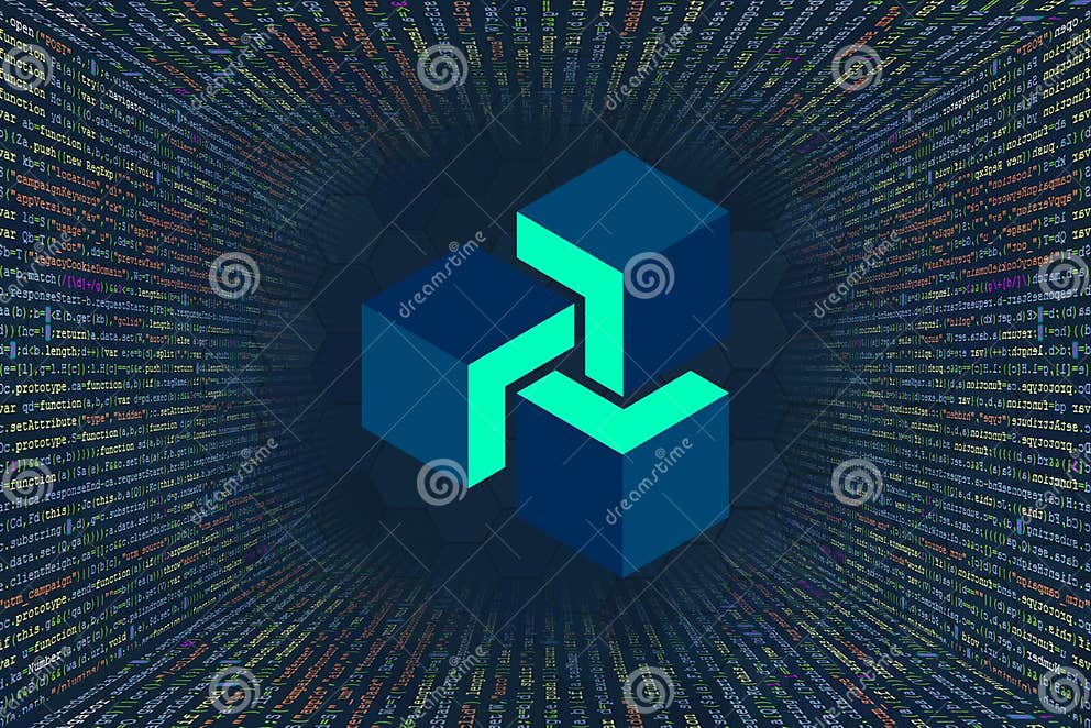Zencash Zen Cryptocurrency Symbol A Tunnel From A Computer Program Code Programmer Strings Of