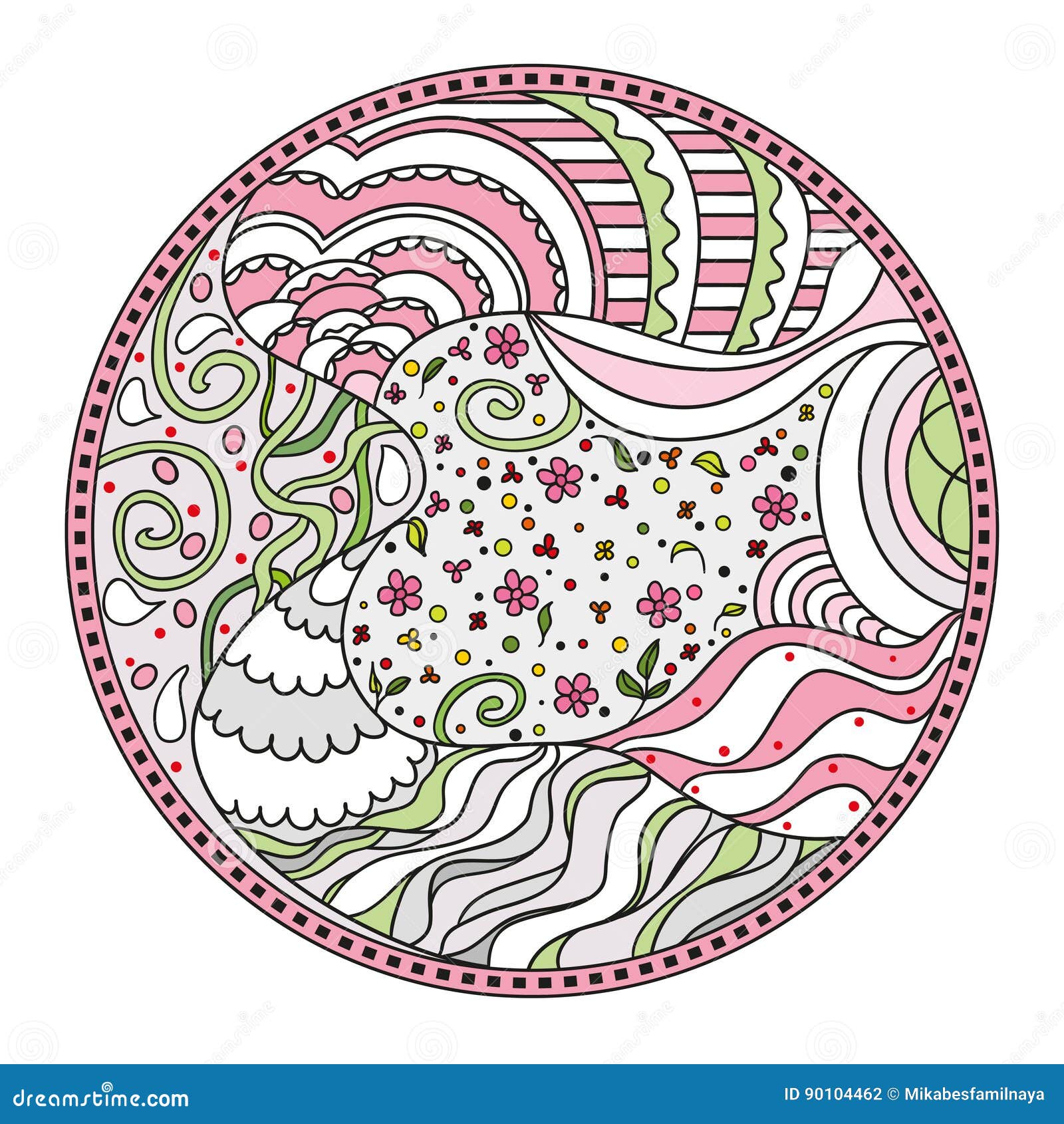 Zendala. Line art stock vector. Illustration of inspire - 90104462 Zendala. Line art stock vector. Illustration of inspire - 90104462