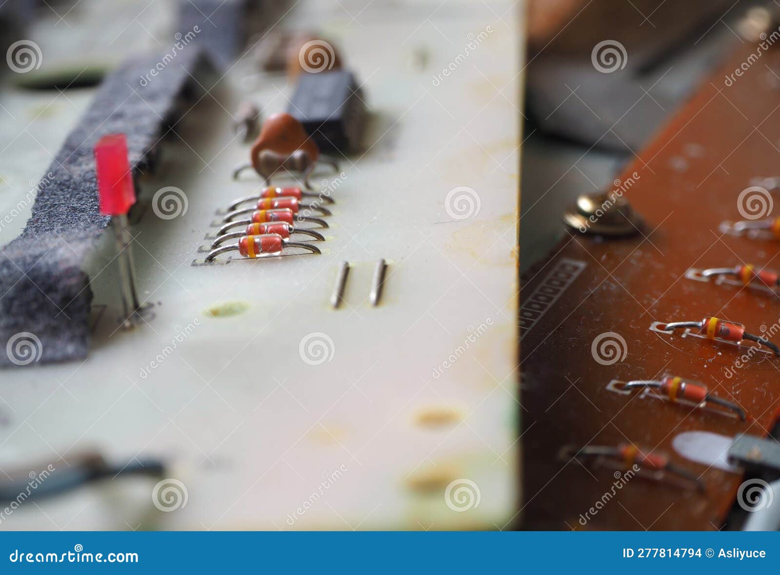 Zener diodes stock photo. Image of diode, circuit, junction - 277814794