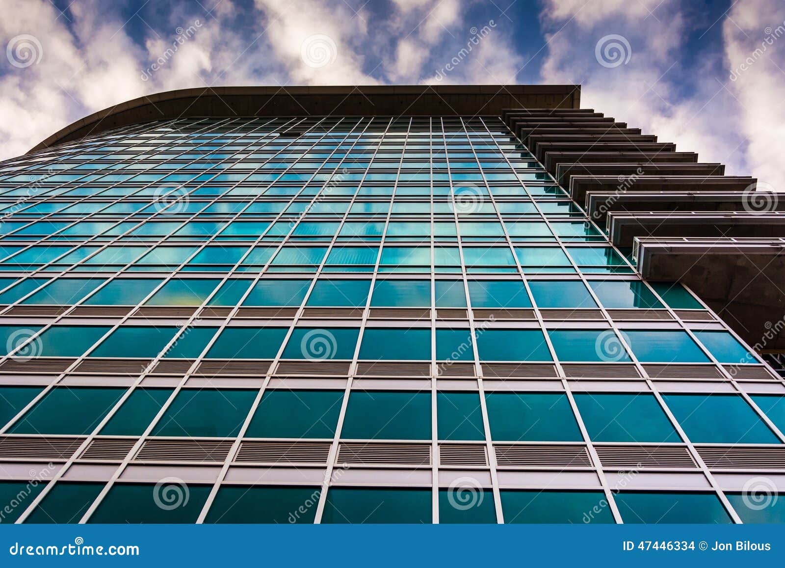 The Zenith Apartment Building in Baltimore, Maryland. Stock Photo ...
