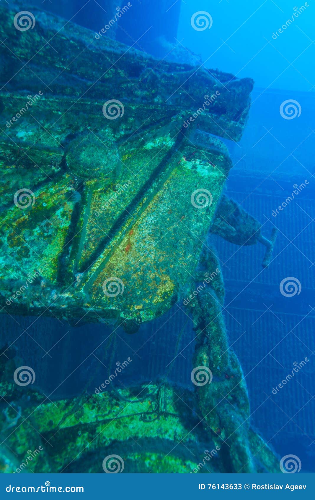 Zenobia Ship Wreck Near Paphos, Cyprus Stock Image - Image of ...
