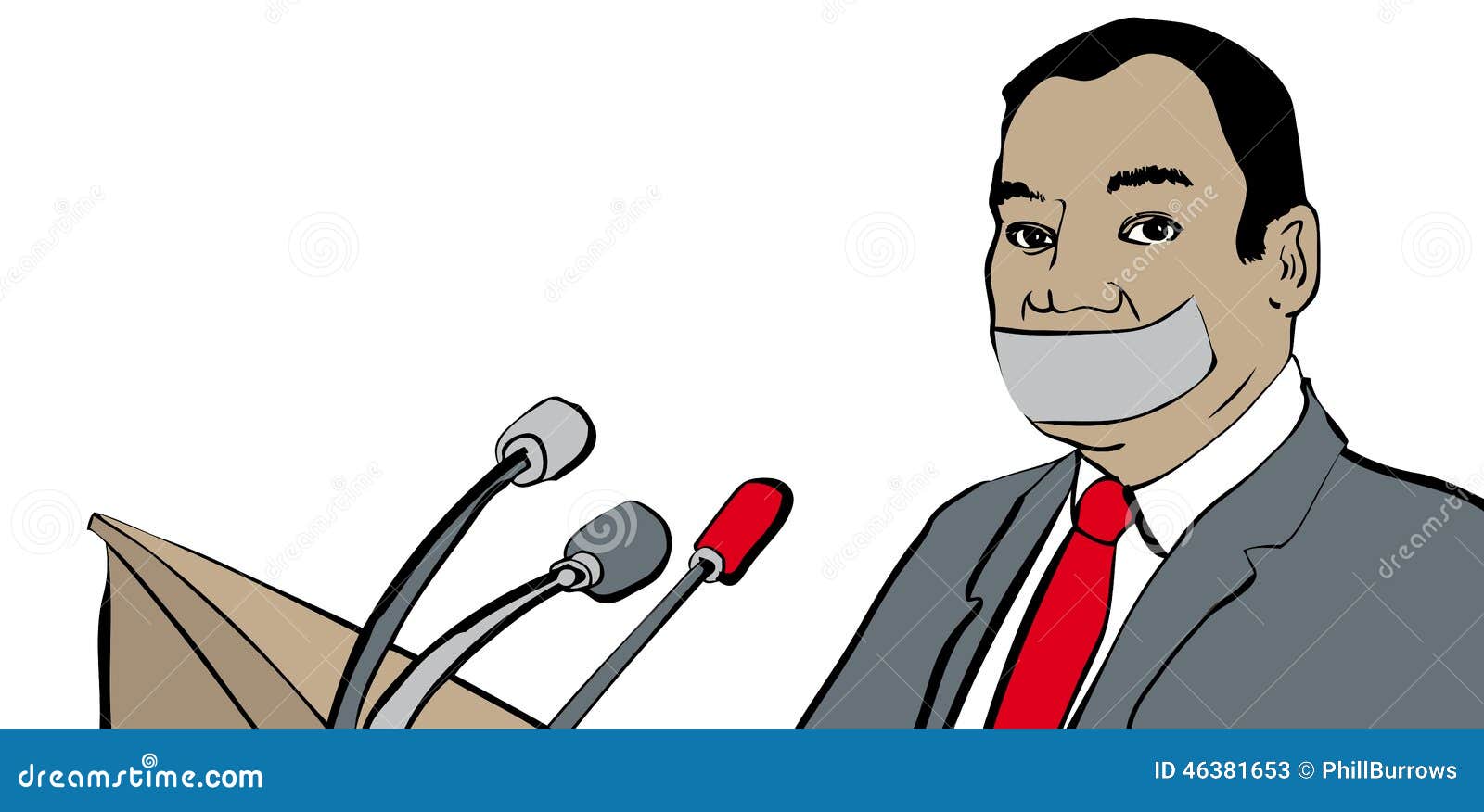 Zensiert vektor abbildung. Illustration von schrecken - 46381653