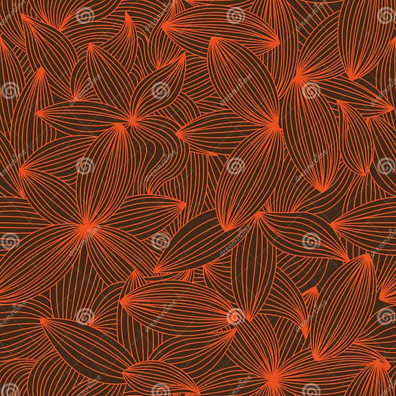 Zentangle Flowers Seamless Pattern Stock Vector - Illustration of ...