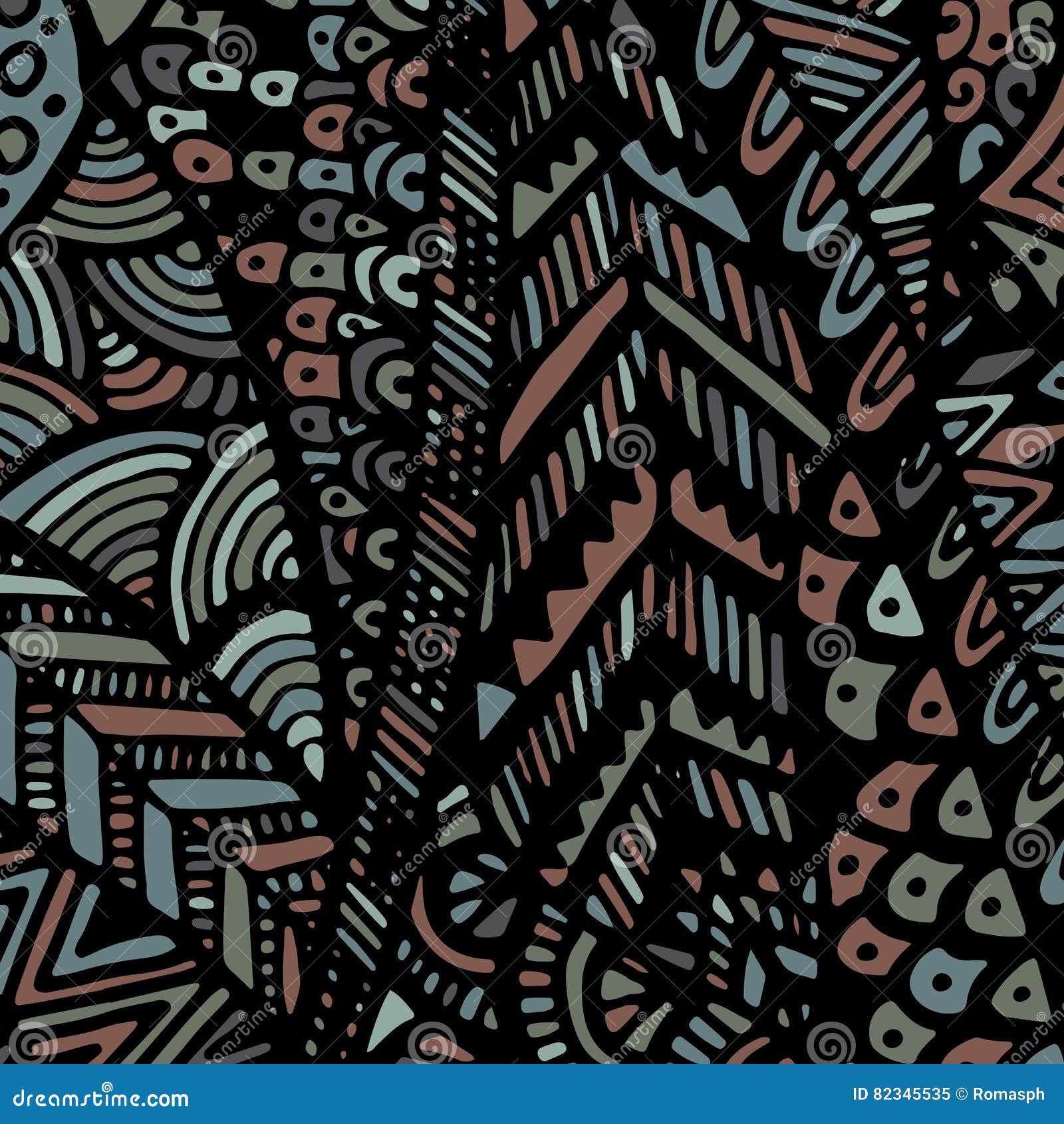 Zentangle Ornament. Colorful Texture for Backgrounds. Stock Vector ...