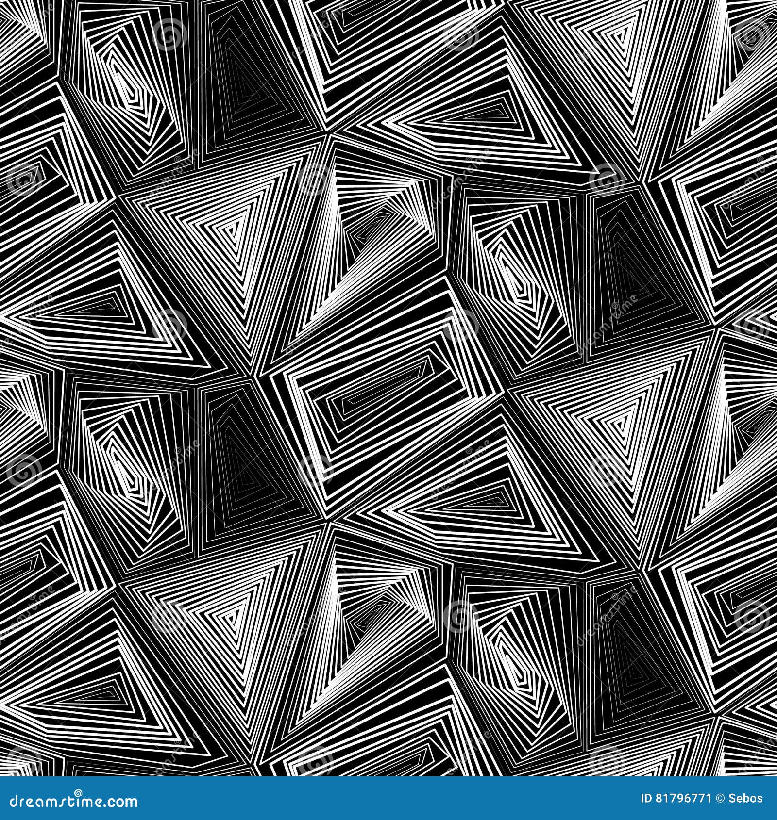 4 Paradox Zentangle Patterns Vector Illustration | CartoonDealer.com ...