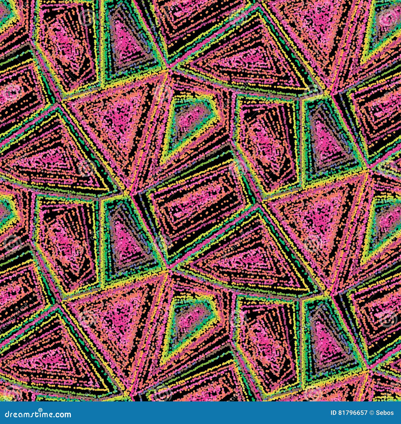 4 Paradox Zentangle Patterns Vector Illustration | CartoonDealer.com ...