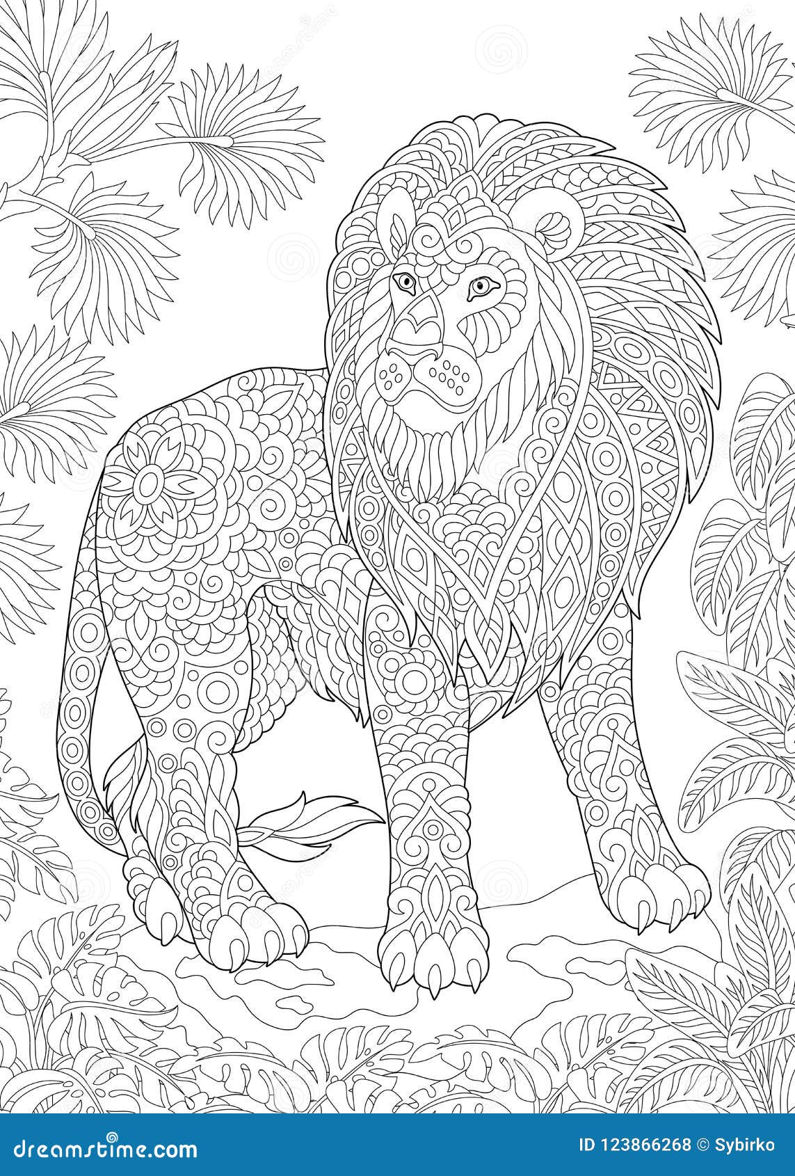 Zentangle Wildcat Lynx Bobcat Caracal Vector Illustration ... Zentangle Wildcat Lynx Bobcat Caracal Vector Illustration ...