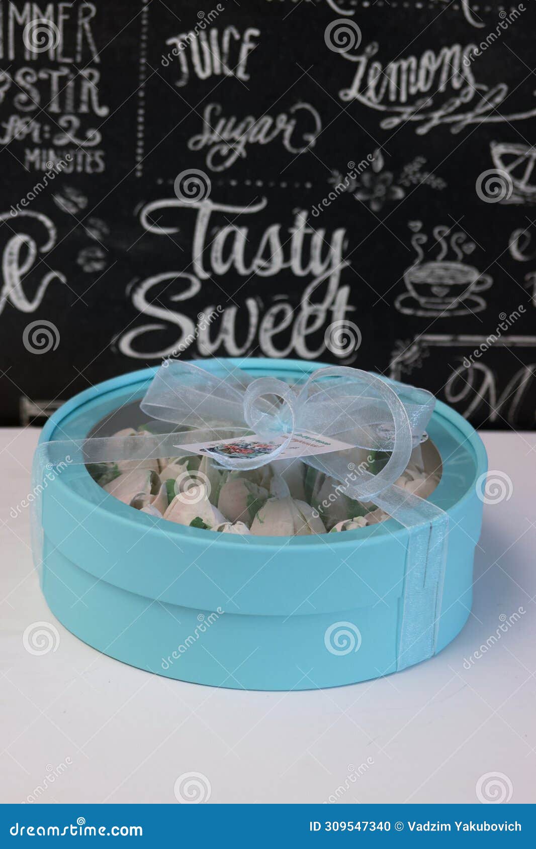 Zephyr in a Box. the Box is Tied with a Ribbon Stock Photo - Image of ...
