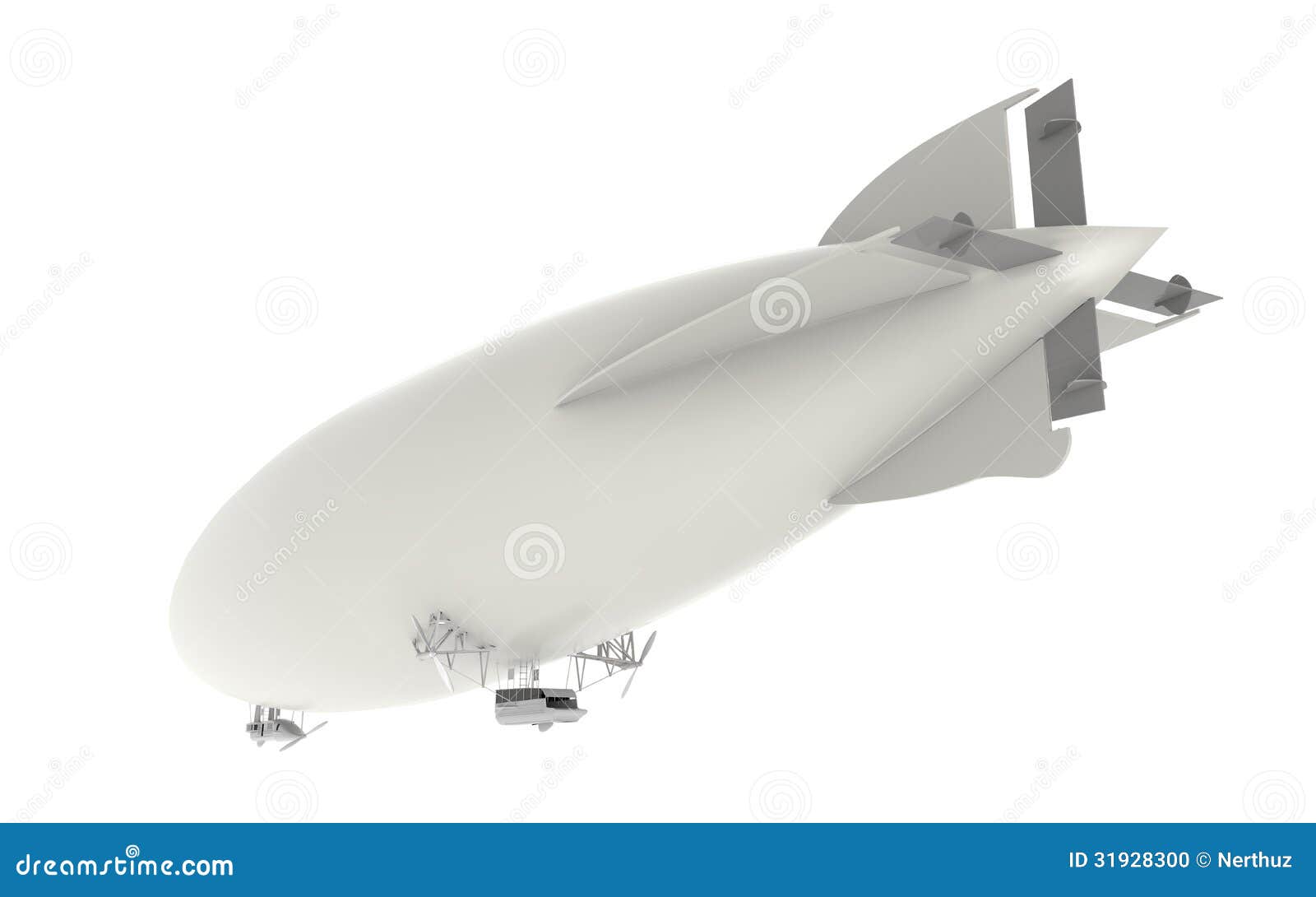 Zeppelin Airship stock illustration. Illustration of journey - 31928300