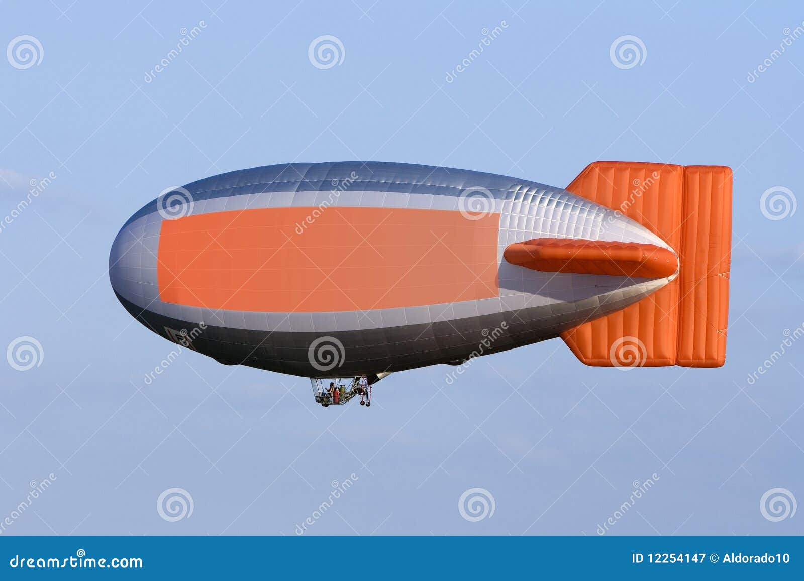 Zeppelin with copy space stock image. Image of airborne - 12254147