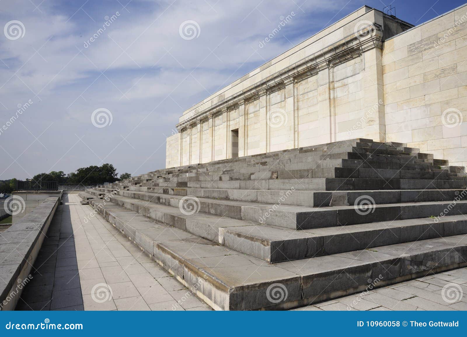 Zeppelin Field grandstand stock photo. Image of field - 10960058