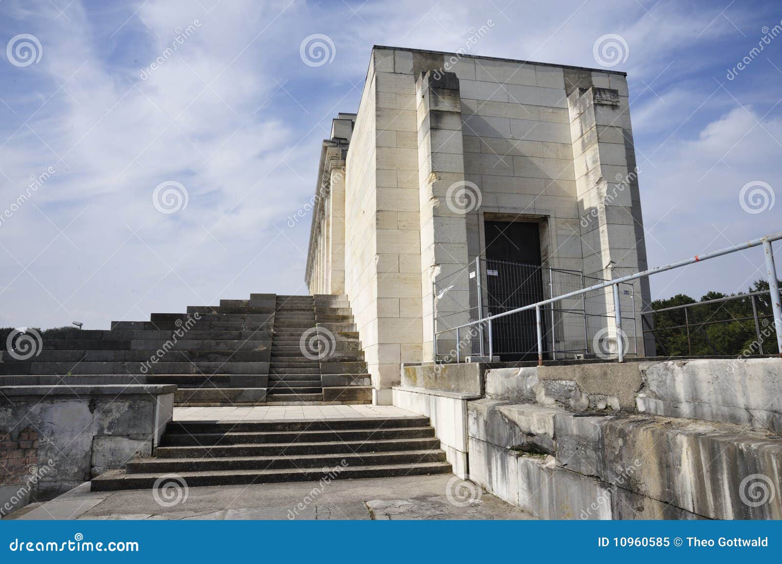 Zeppelin Field Grandstand stock image. Image of tiers - 10960585