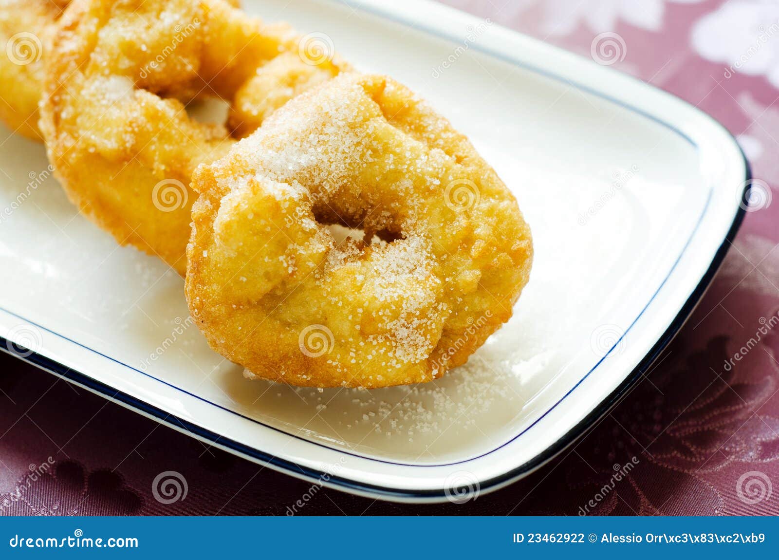 Zeppole stock photo. Image of zeppole, sweetener, dish - 23462922