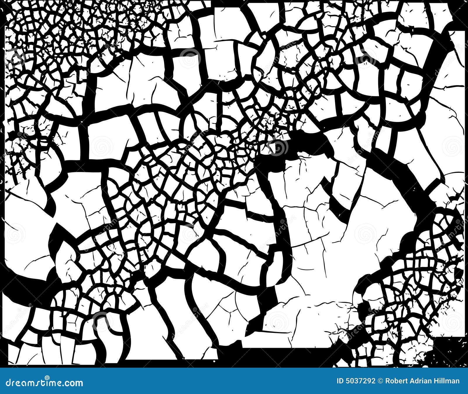 Zerbrochen vektor abbildung. Illustration von beschaffenheit - 5037292