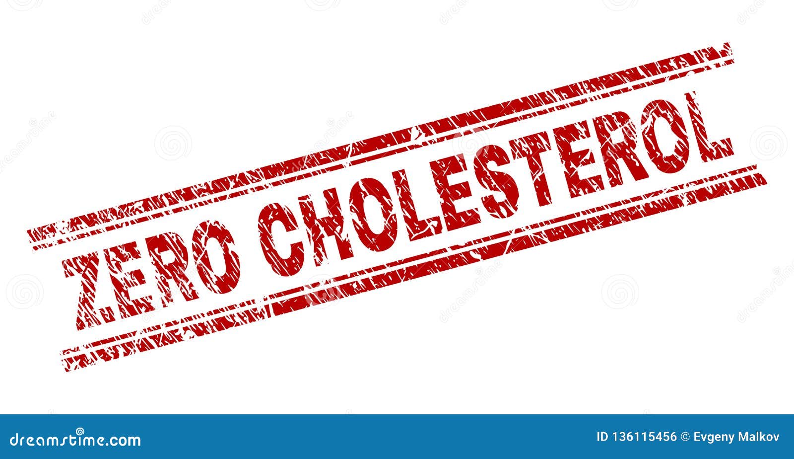 Grunge Textured ZERO CHOLESTEROL Stamp Seal Stock Vector - Illustration ...