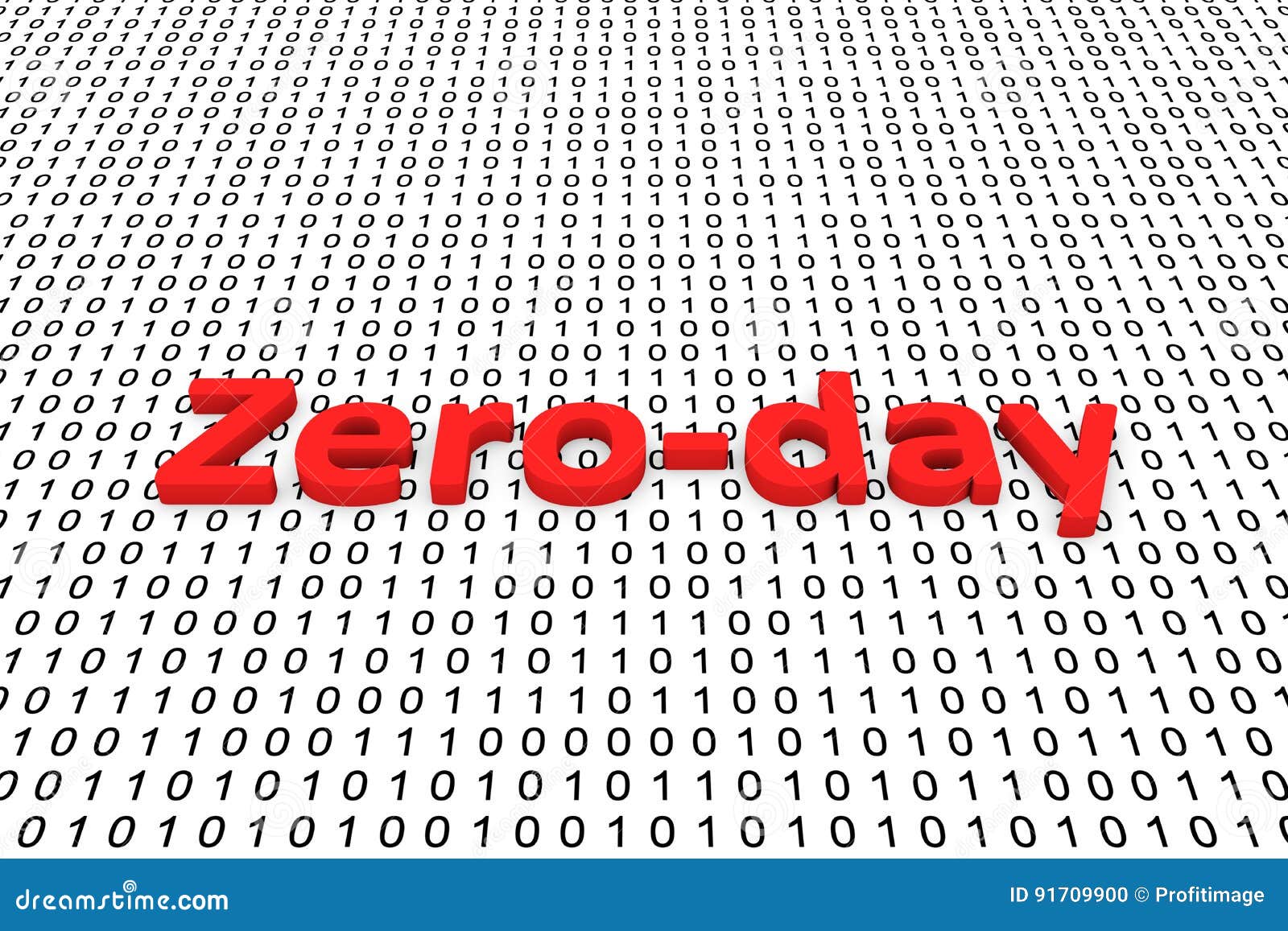 Zero day stock illustration. Illustration of computing - 91709900
